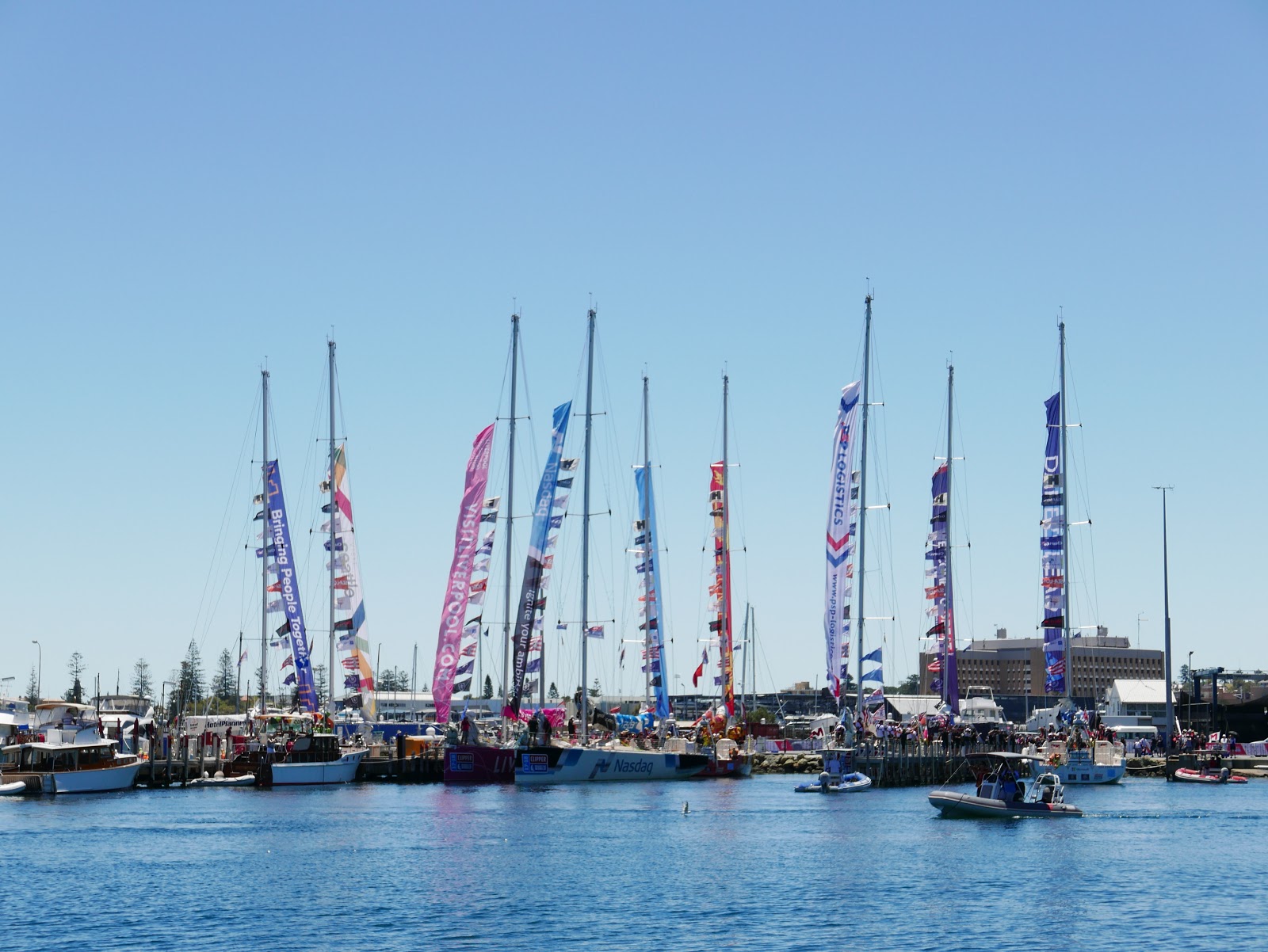 s/v Katmai: Clipper Round the World Race boats in Fremantle
