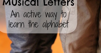 Musical Letters ~ Reading Confetti