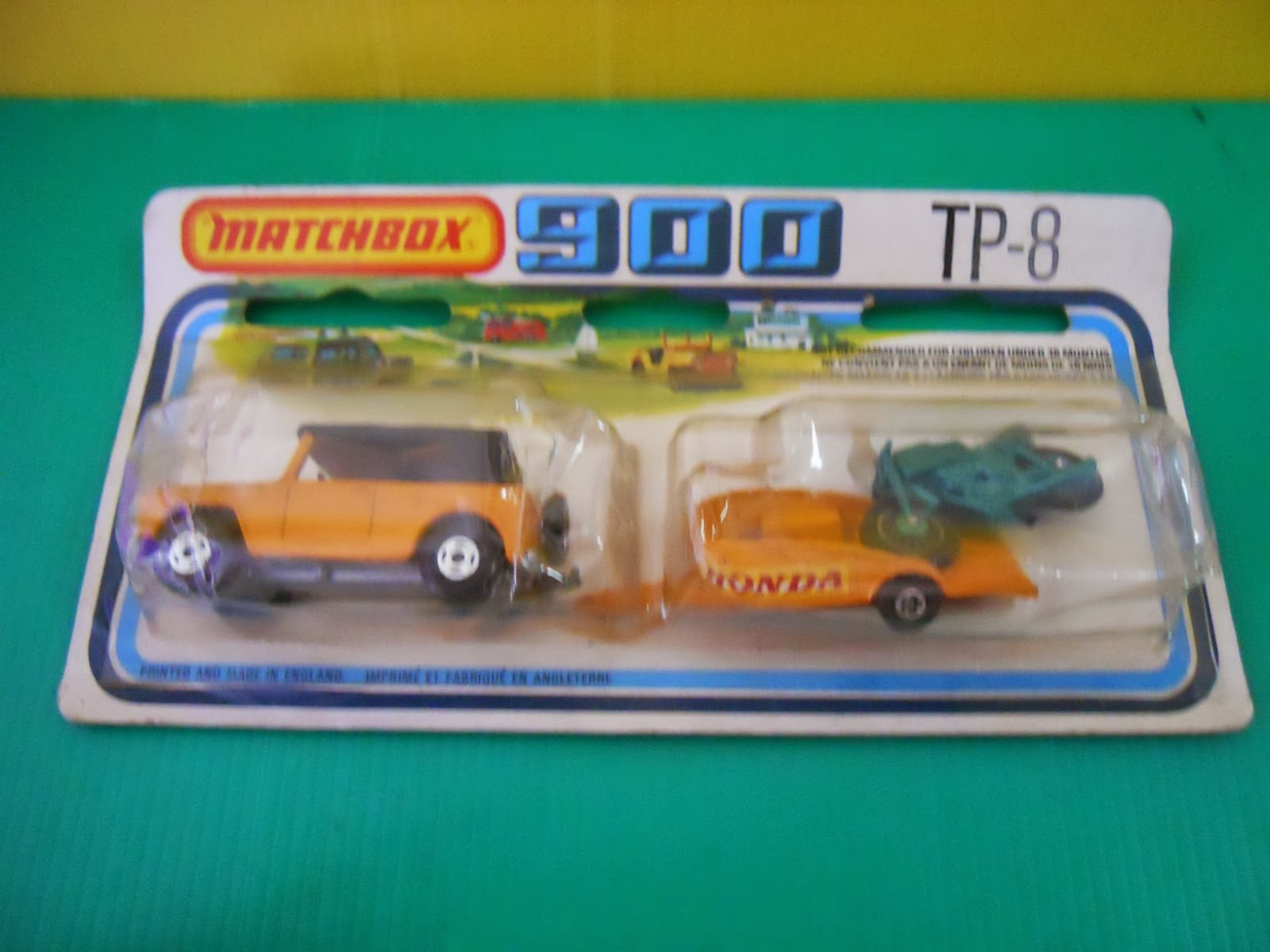 Dexters Diecasts (DexDC): Matchbox 900 TP-8 ~ Field car and Honda ...