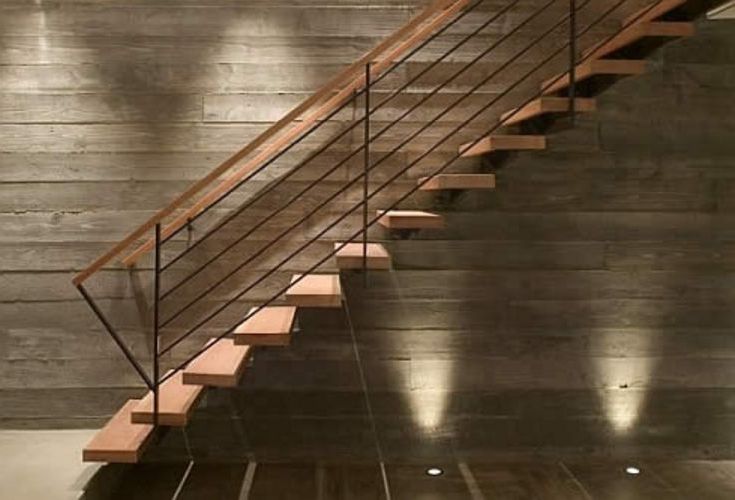 Desain Model Tangga Kayu Minimalis Multifungsi