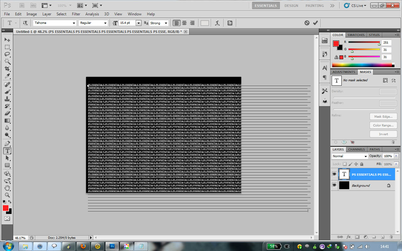 Easy way to create an attractive typograph