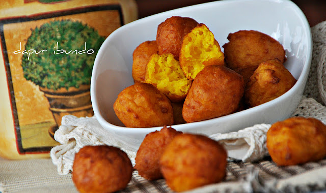 dapur ibundo: Cekodok Labu