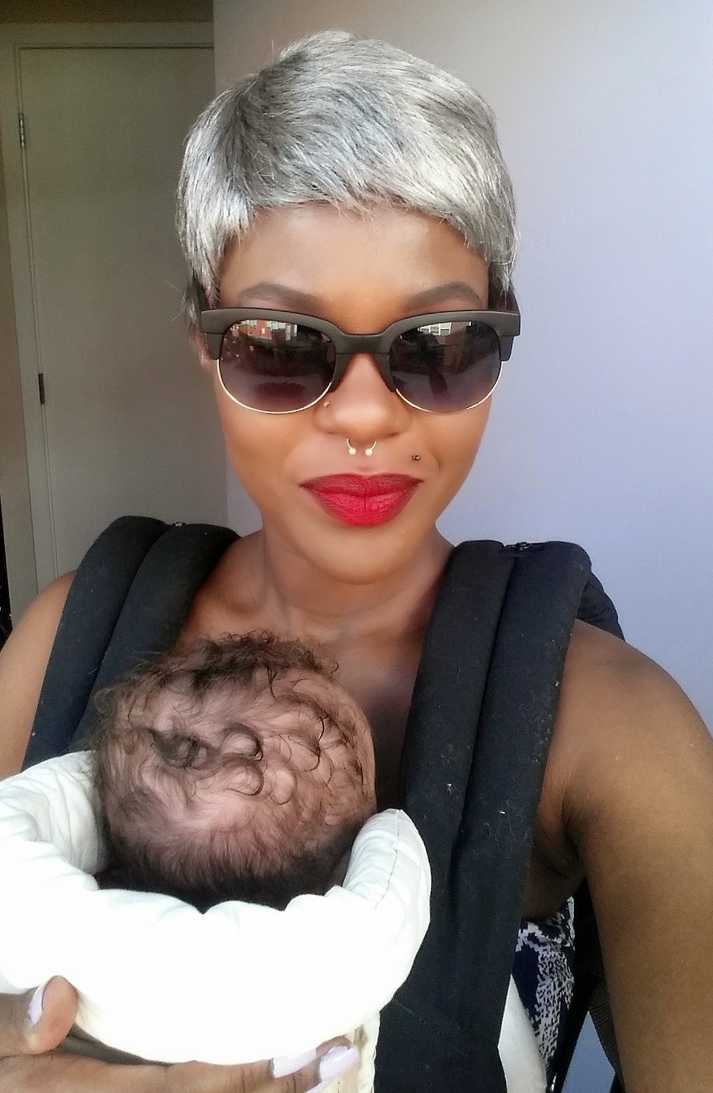 Just Me and 4C: Grey Hair / Dark Skin