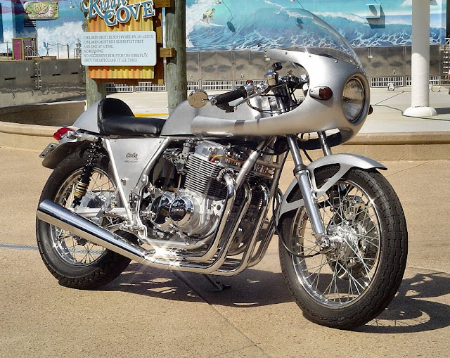 MOTORCYCLE 74: Honda CB four 750 cafe racer - KGCYCLES