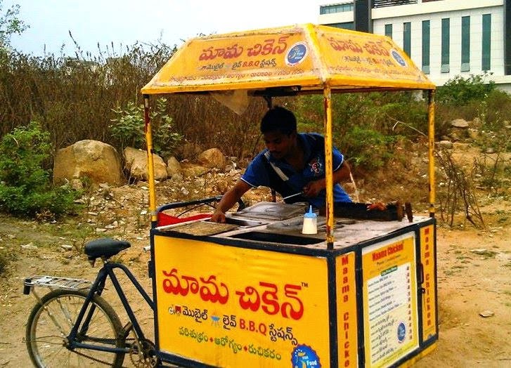 Maama Chicken – Mobile barbecue carts in Hyderabad | Foodaholix