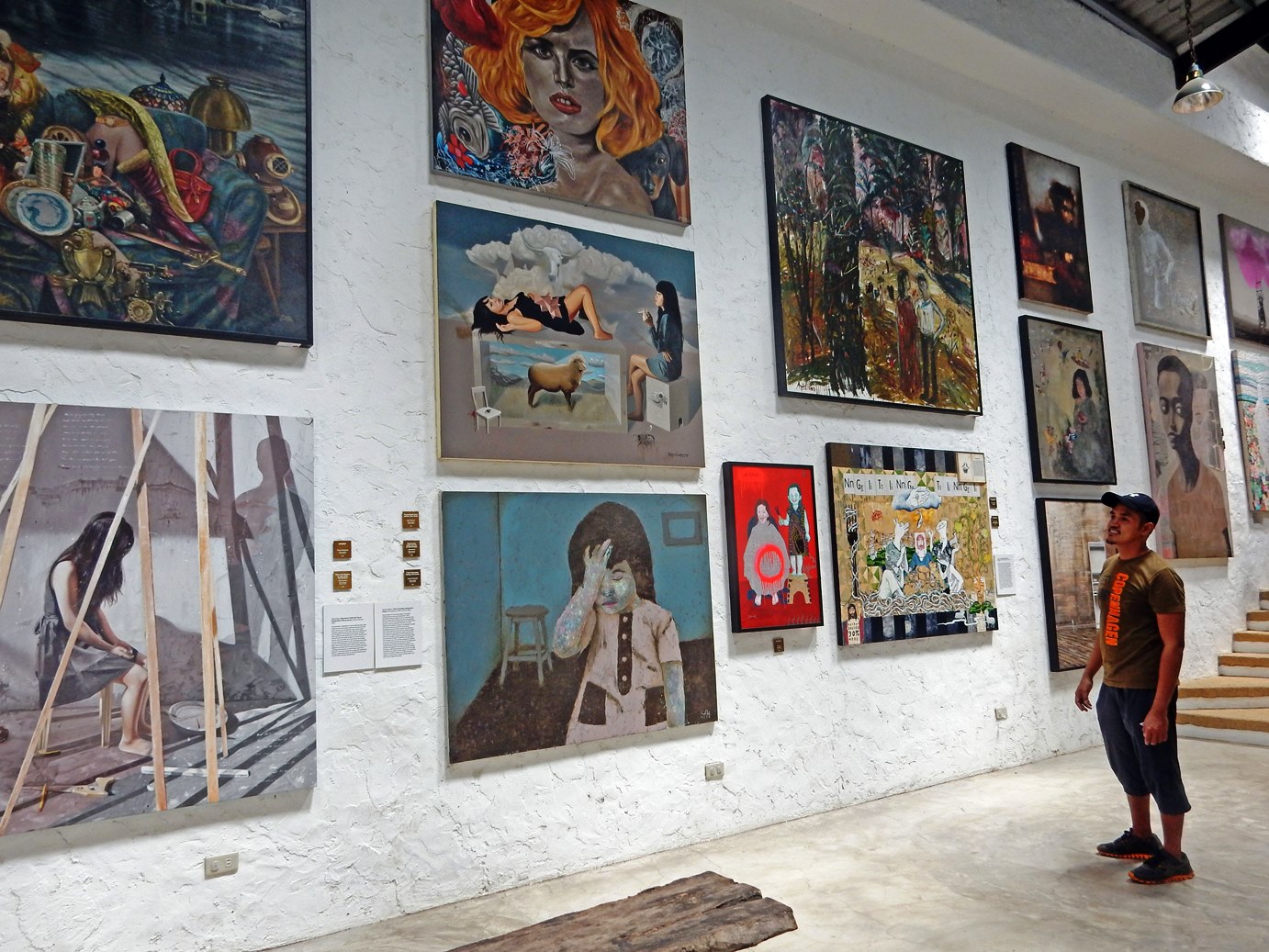 the viewing deck: Morning Visit to Pinto Art Museum