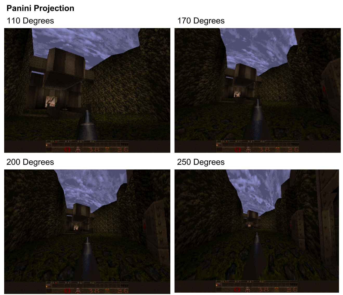 A projection showcase