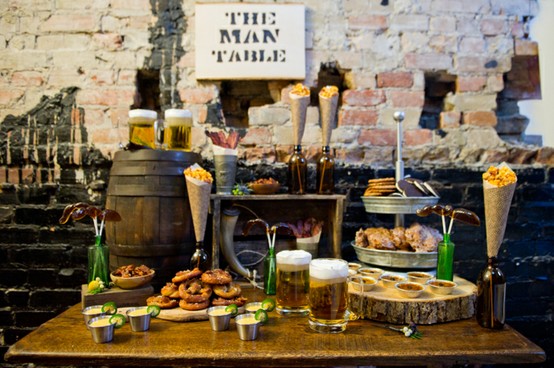 Little Big Company | The Blog: Masculine Tables - Male party inspiration!