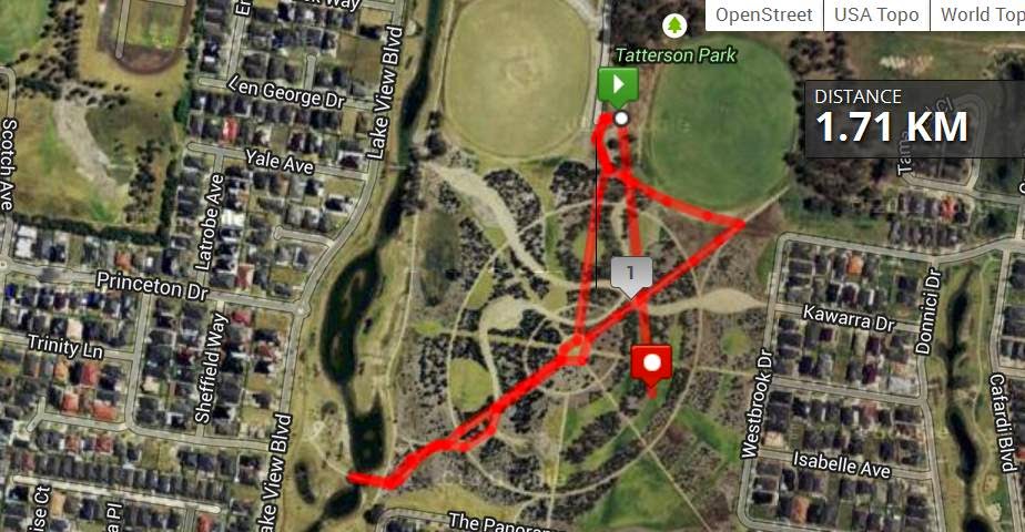 TRACKS, TRAILS AND COASTS NEAR MELBOURNE : Tatterson Park - Keysborough