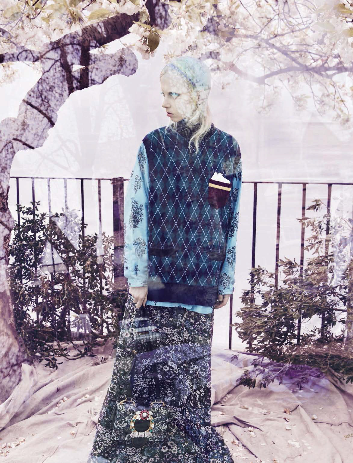 Cheyenne Wilson in Vogue Italia September 2016 by Solve Sundsbo