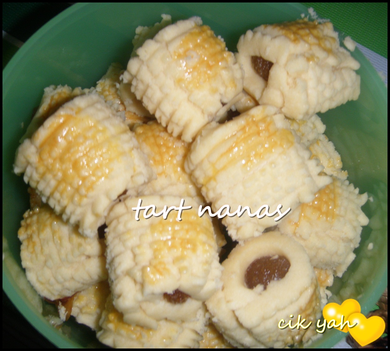 Teratak Maya Zakiah: Biskut Tart Nanas