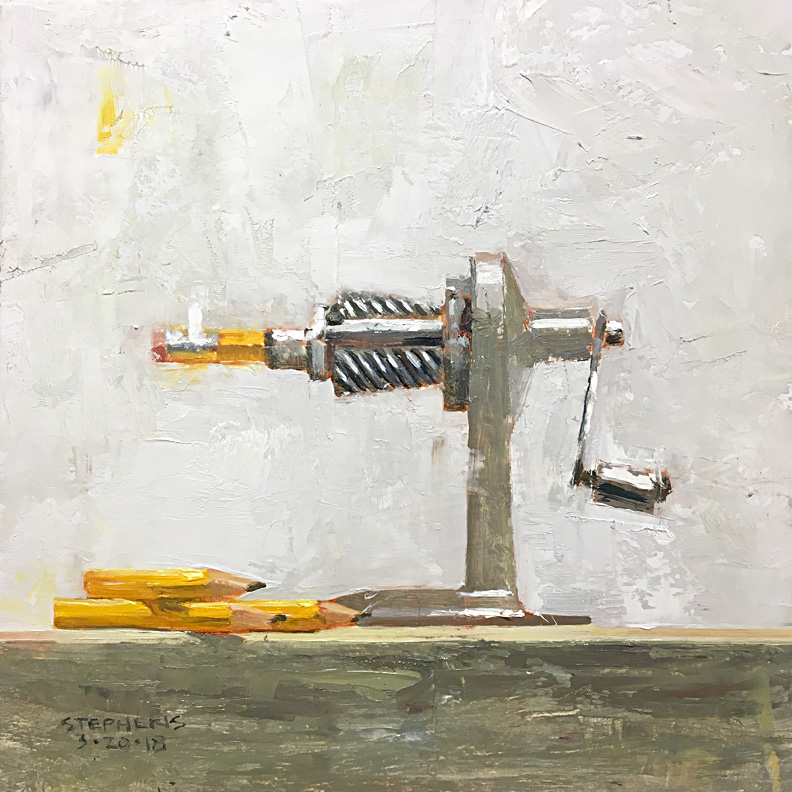 Daily Painting: Pencil Sharpener #5 7x7
