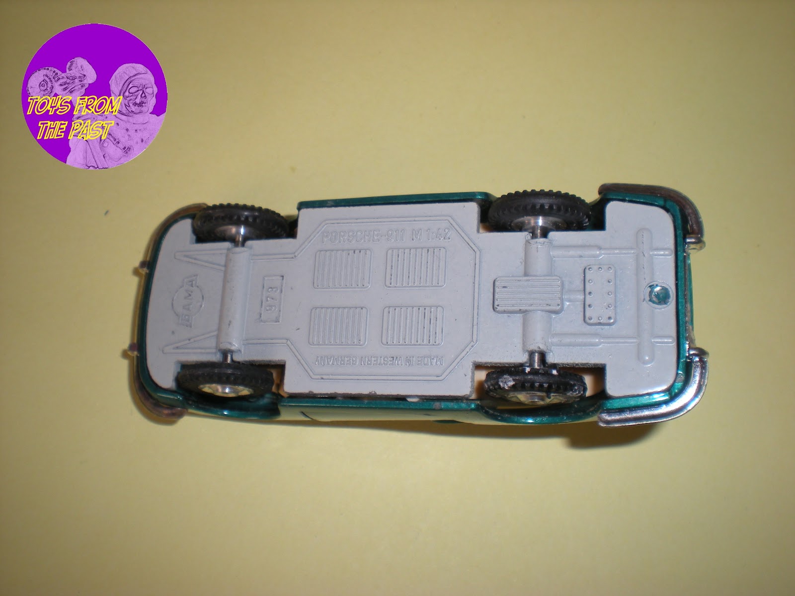 Toys from the Past: #162 GAMA – PORSCHE 911 (Nr. 973) (Around 1966)