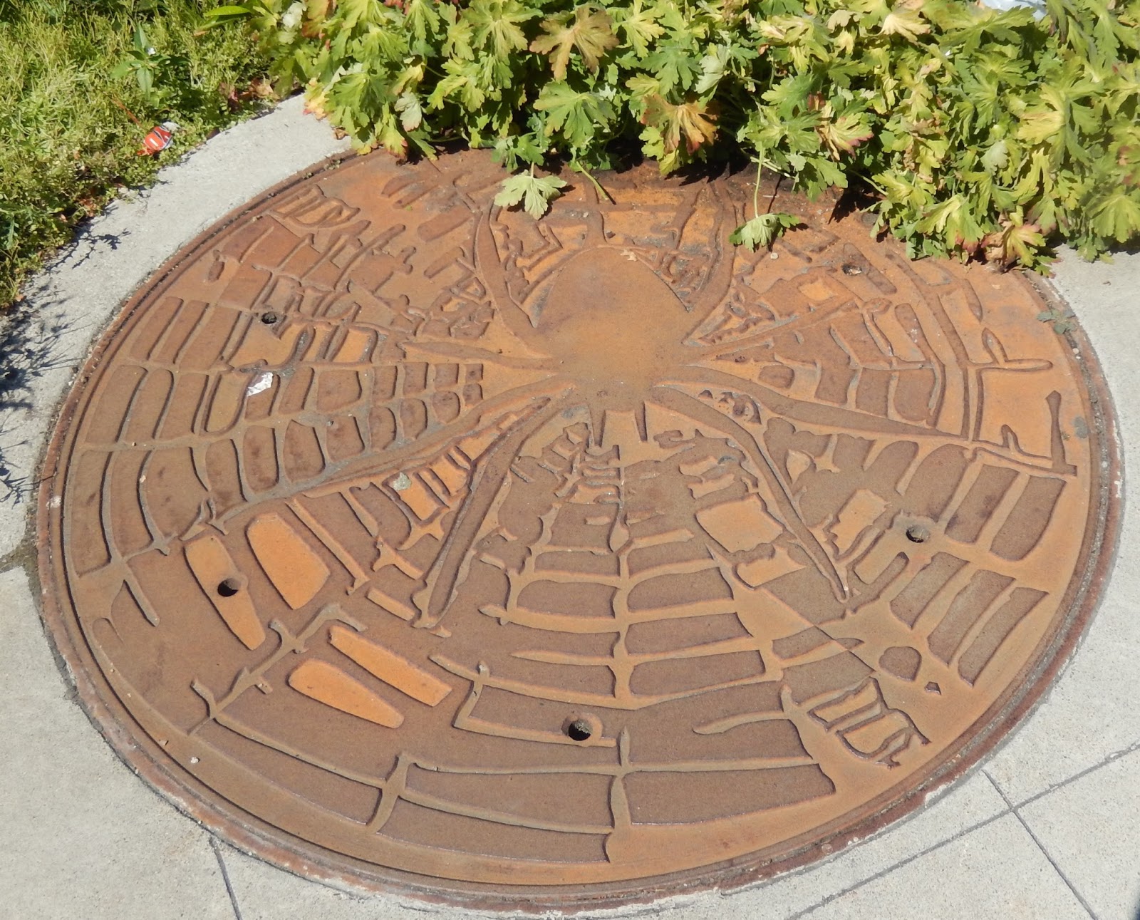 Walking Seattle Neighborhoods: Manhole Cover Art