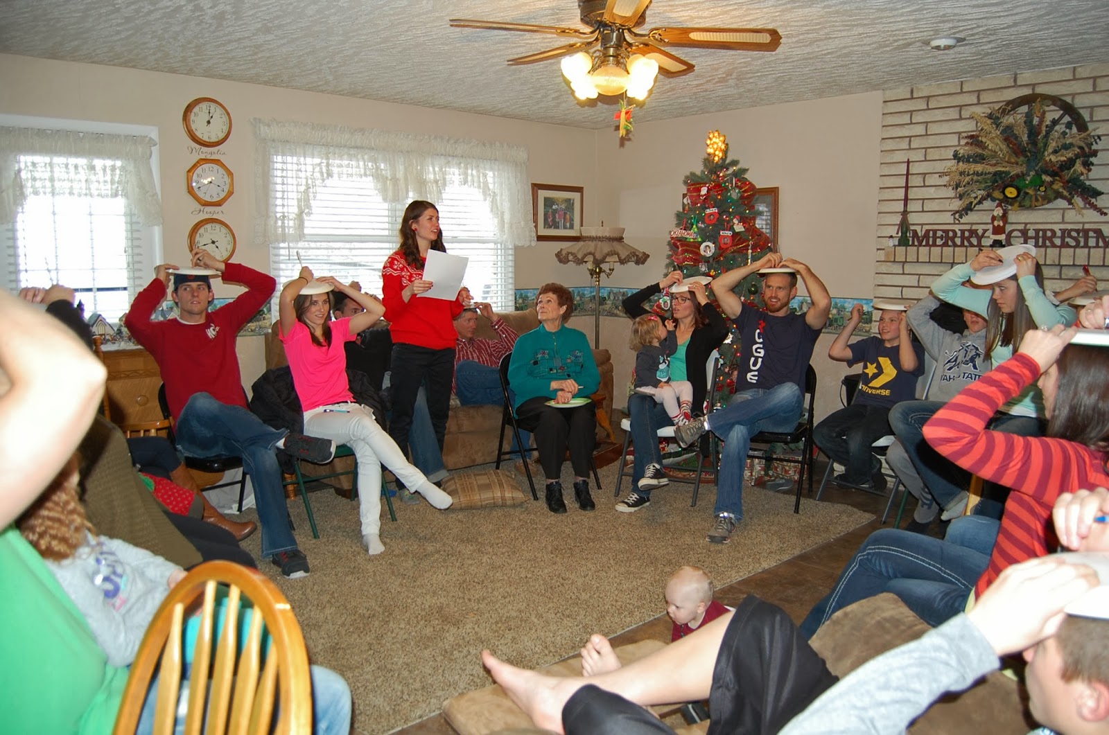 Jennie and Husband: Family Christmas Party 2013!