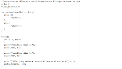 Fungsi dan Prosedur dalam Bahasa C
