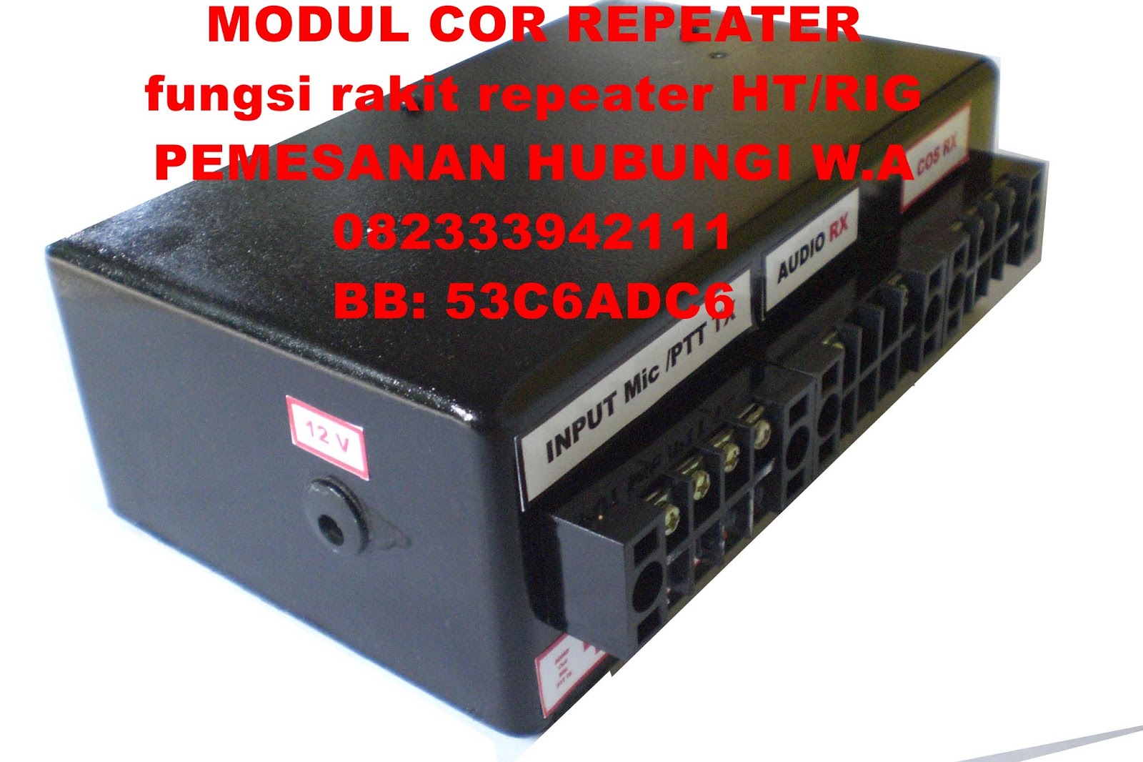 HOBBY RADIO COMMUNICATION REPEATER HT VHF/UHF: COR REPEATER ICOM V 8000