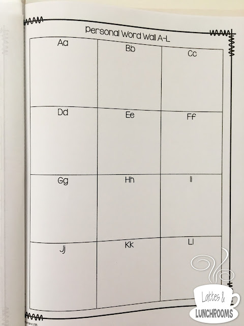 Lattes And Lunchrooms: Setting Up Writing Folders