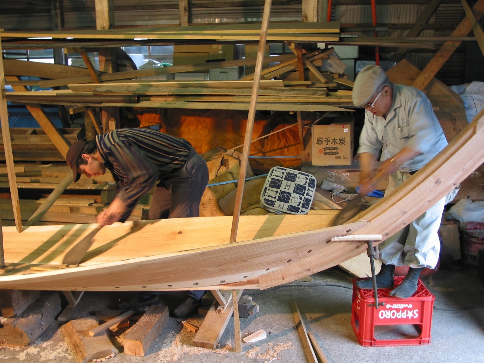 Traditional Boats - East and West - at Douglas Brooks Boatbuilding: On ...