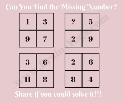 Square Maths Brain Teaser with an Answer