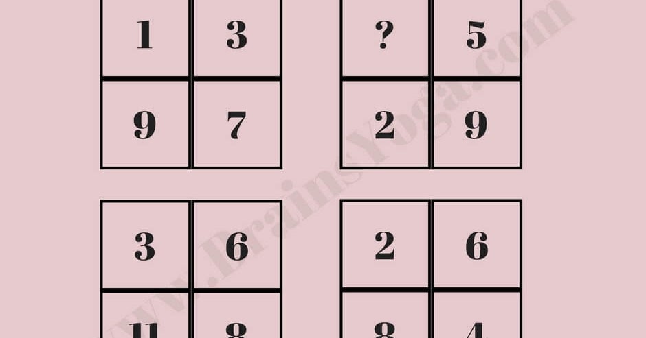 Square Maths Brain Teaser with an Answer