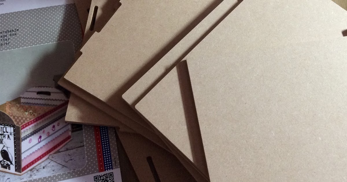 Pronty Crafts Creators: MDF storage box