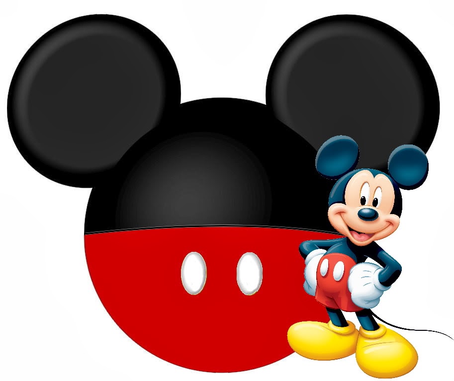 Cabezas de Mickey en diferentes posturas. - Ideas y material gratis ...