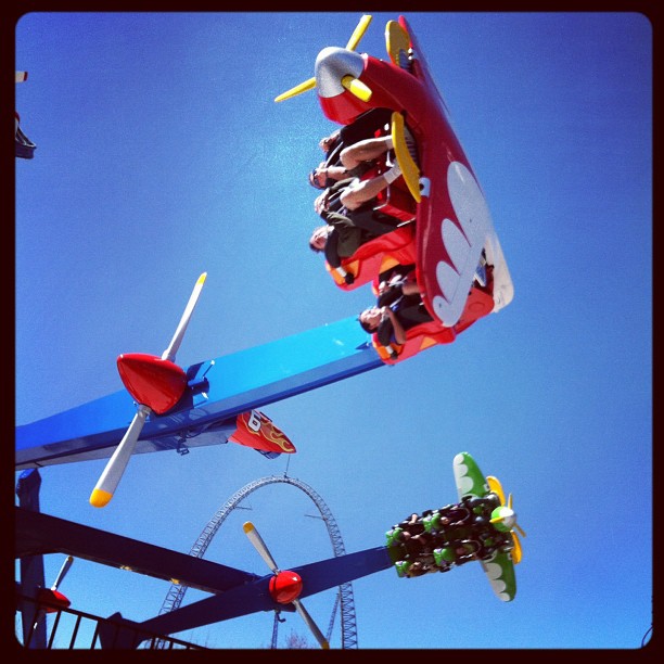 NewsPlusNotes: Air Racing at Lagoon Amusement Park