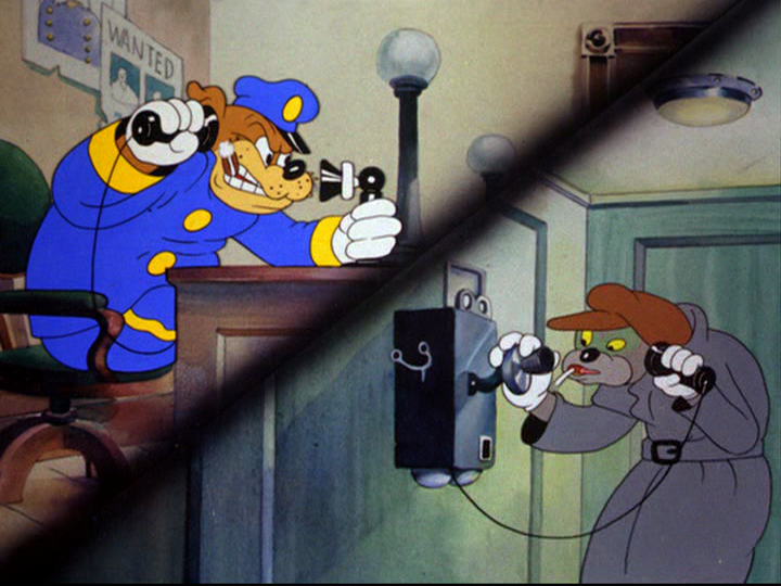 Tralfaz: The Old Split Screen Gag