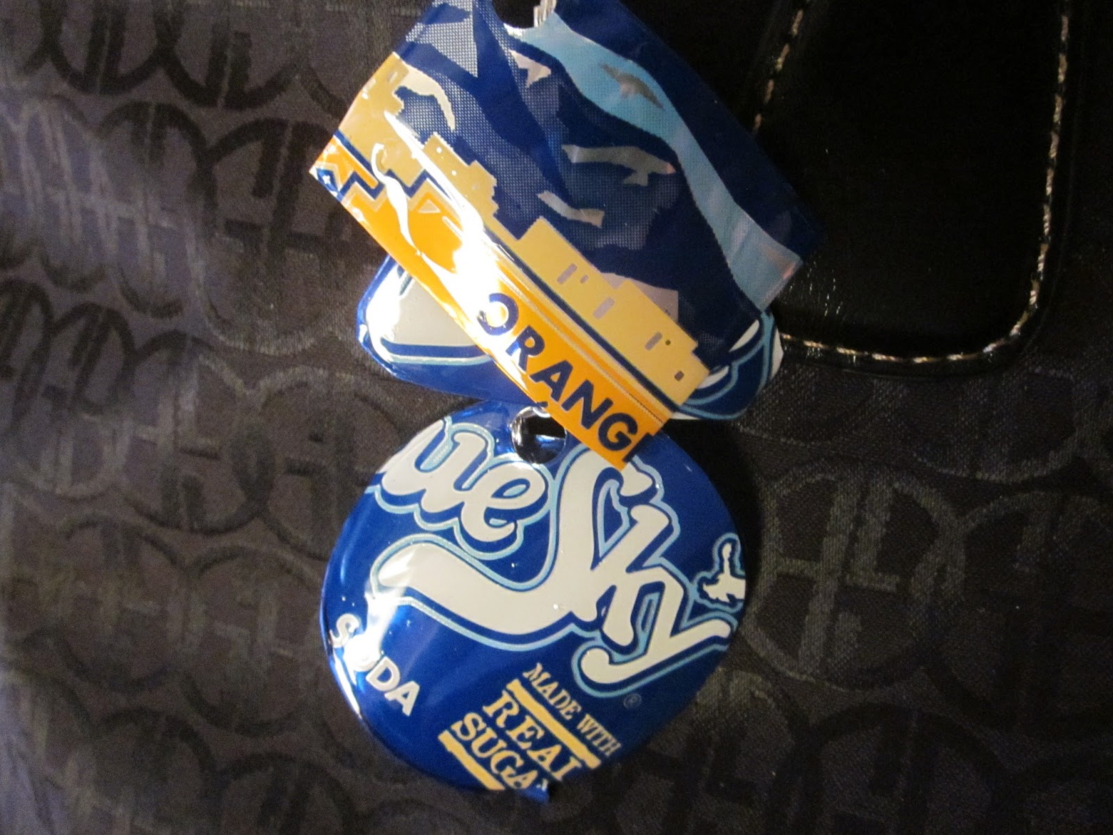 DIY with A Glass of Wine: DIY Upcycled Can Key Chains