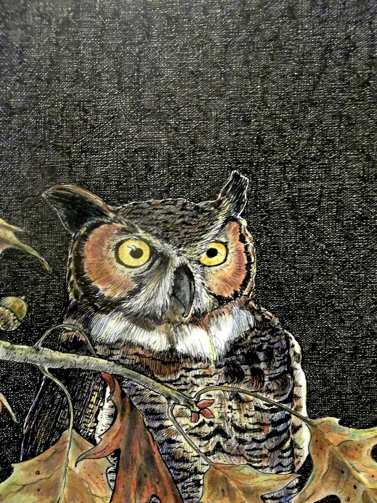 McCoy Farm and Folk Art: Great Horned Owl