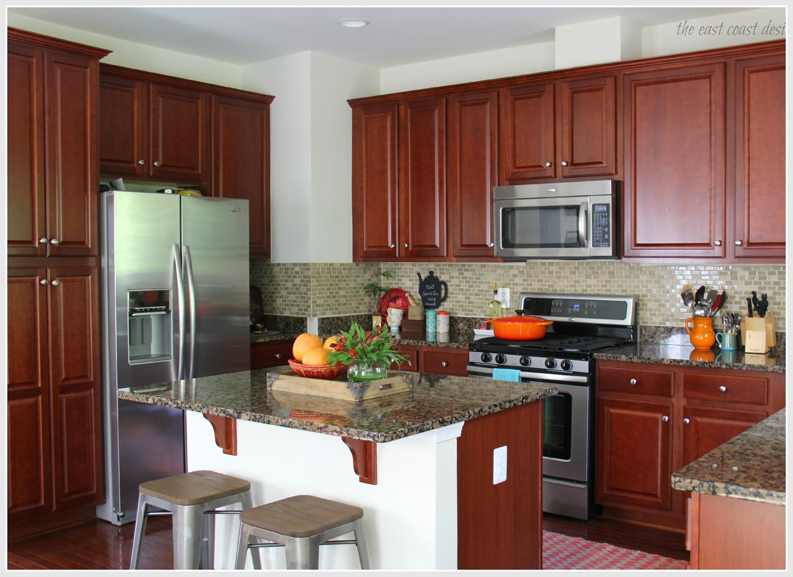 the east coast desi: Eat-in Central! (My Kitchen tour)