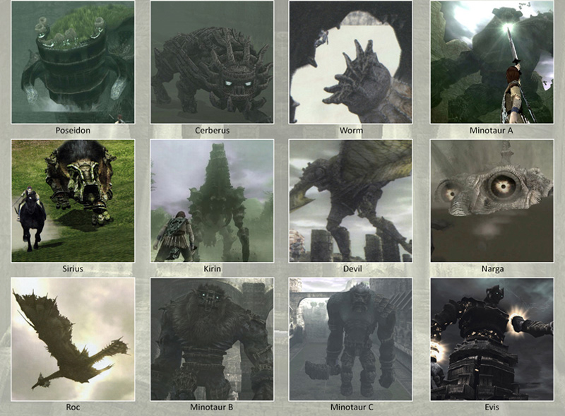 Nomad's blog: Unused/Beta Colossi