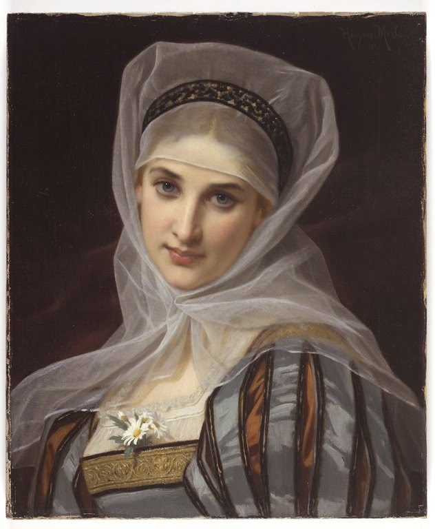 ART BLOG: Hugues Merle - Marguerite 1878