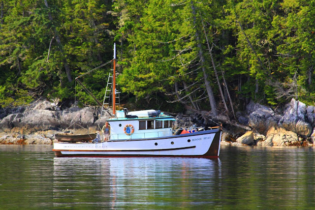 Sailing Sarita: 7th August. Pruth Harbour to Bull Harbour 59 miles.