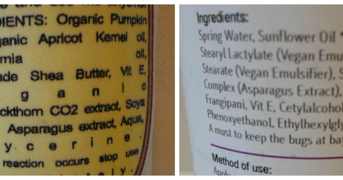 Incorrect Labelling on Skincare - The Cosmetic Products (Safety ...