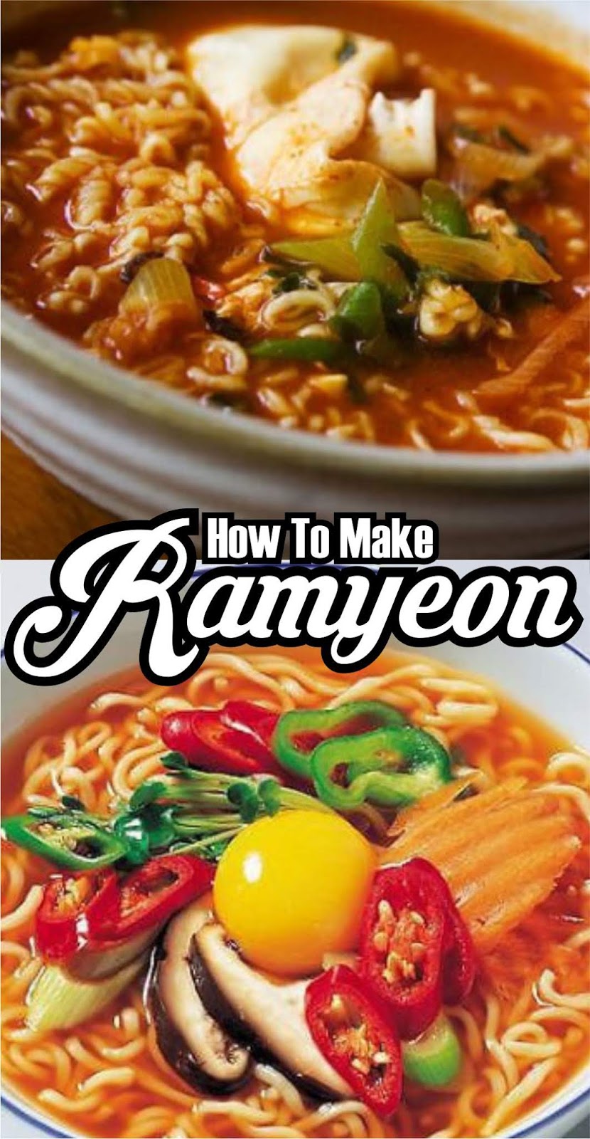 Ramyeon Recipe - Easy Kraft Recipes - angrygeorgian