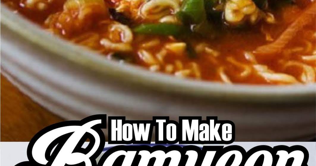 Ramyeon Recipe - Easy Kraft Recipes - angrygeorgian