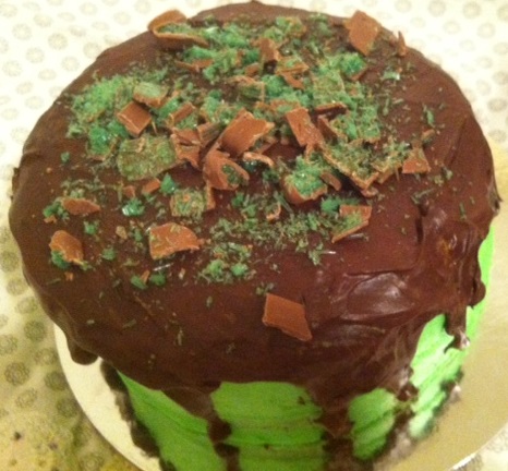 Andes Mint Cake for Swee's Birthday | Laws of the Kitchen