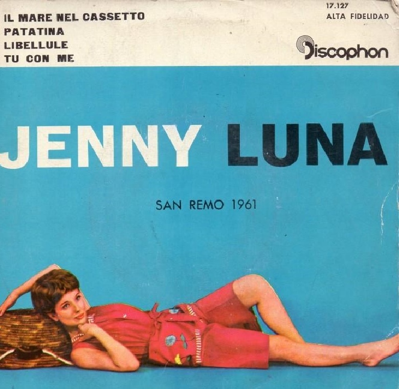 De los años 60 a 80 cantantes europeas: Jenny Luna