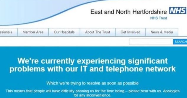 Avian Flu Diary: Statement From NHS Digital On UK Cyber Attack