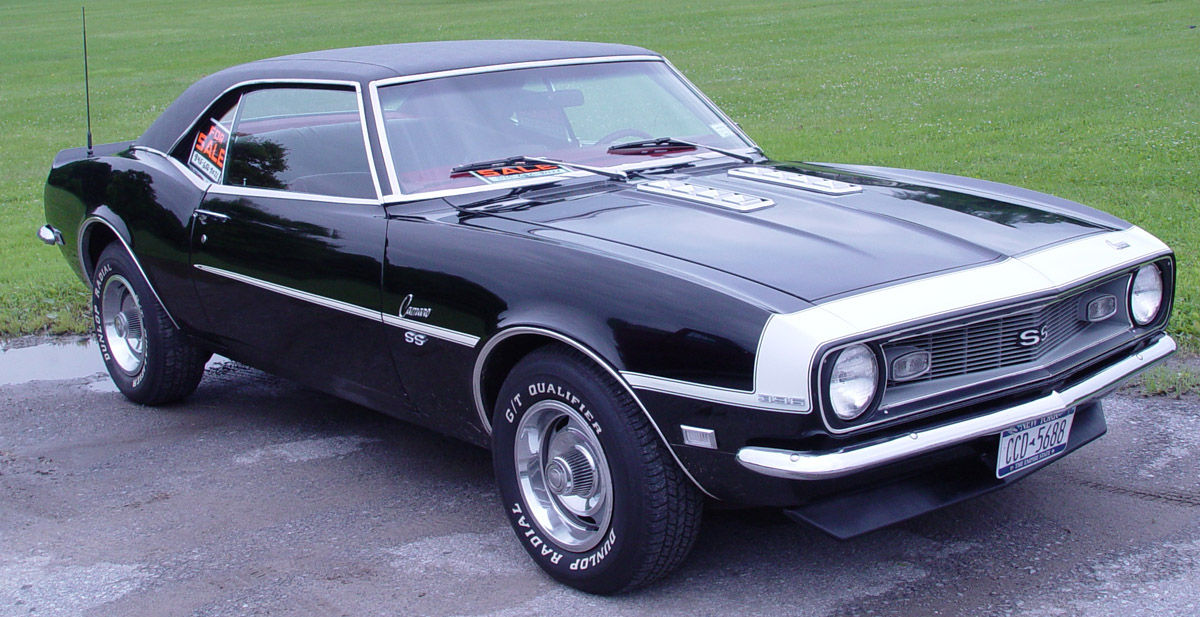 how old is a classic car: 68 Camaro SS