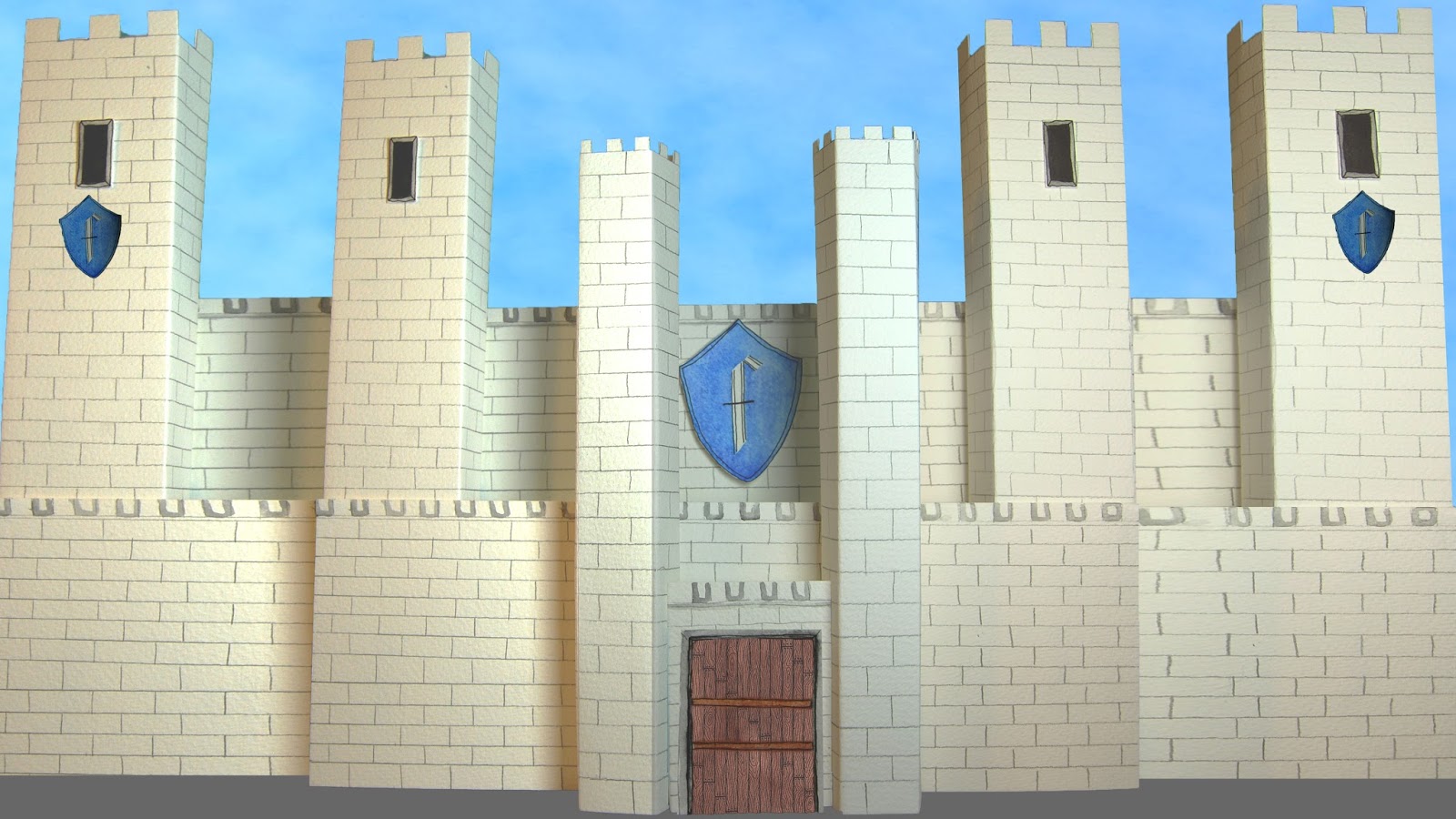 Alicia Carradus: Shrek Backdrops for Way Off Broadway