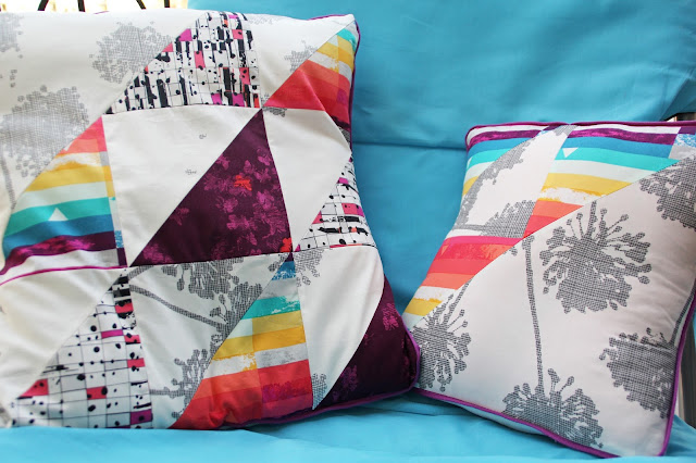 Likeflowersandbutterflies: AGF stitched: Blithe quilt blocks