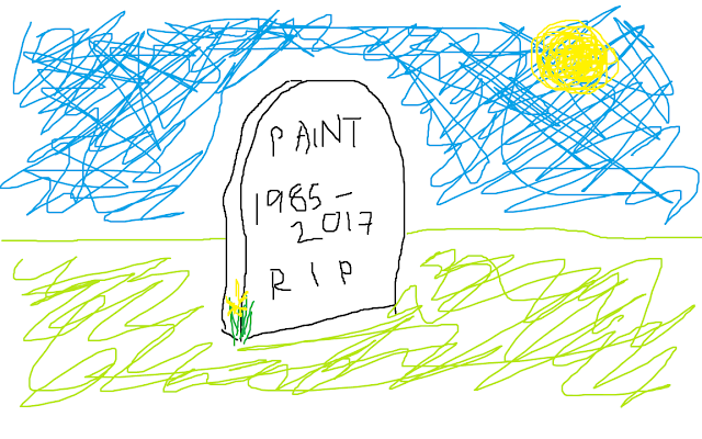 Microsoft anuncia o fim do paint...Original... - ITO - NETthings