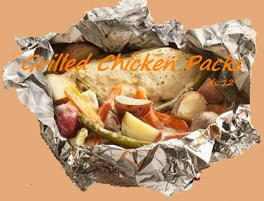 Trying to Keep it Simple: Grilled Chicken Packs