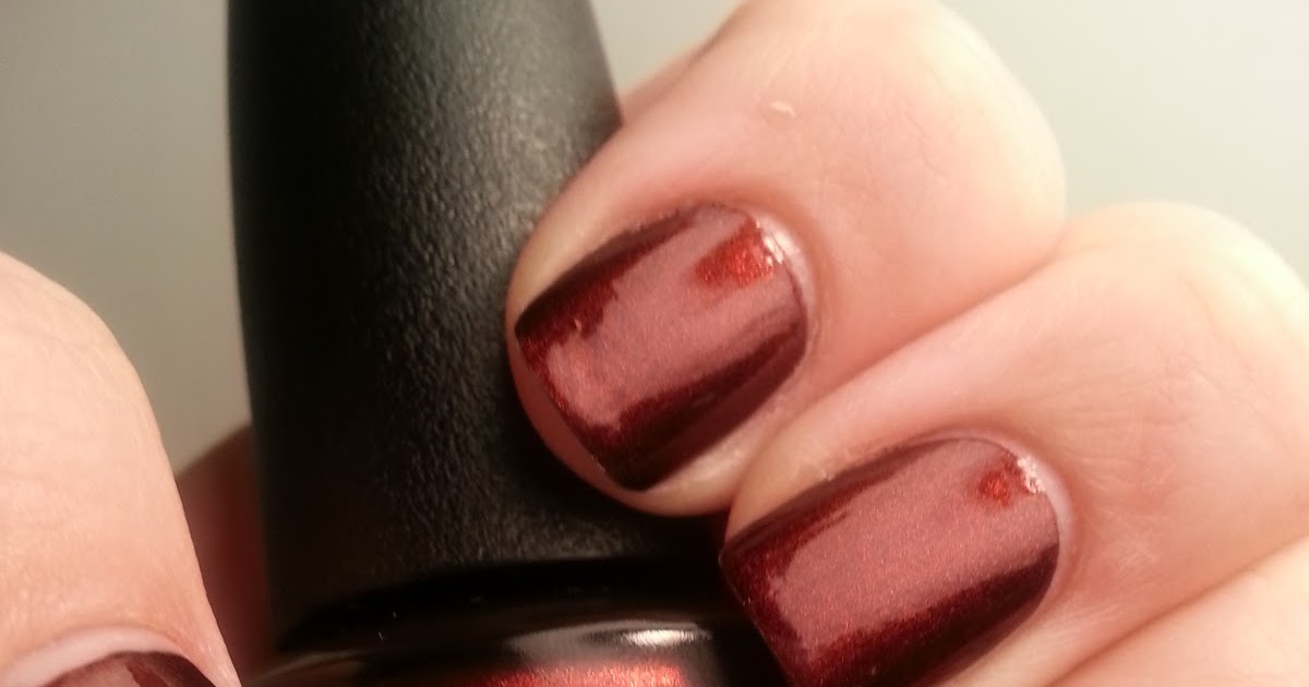 Plump and Polished: OPI German-icure and Half Moon Attempt