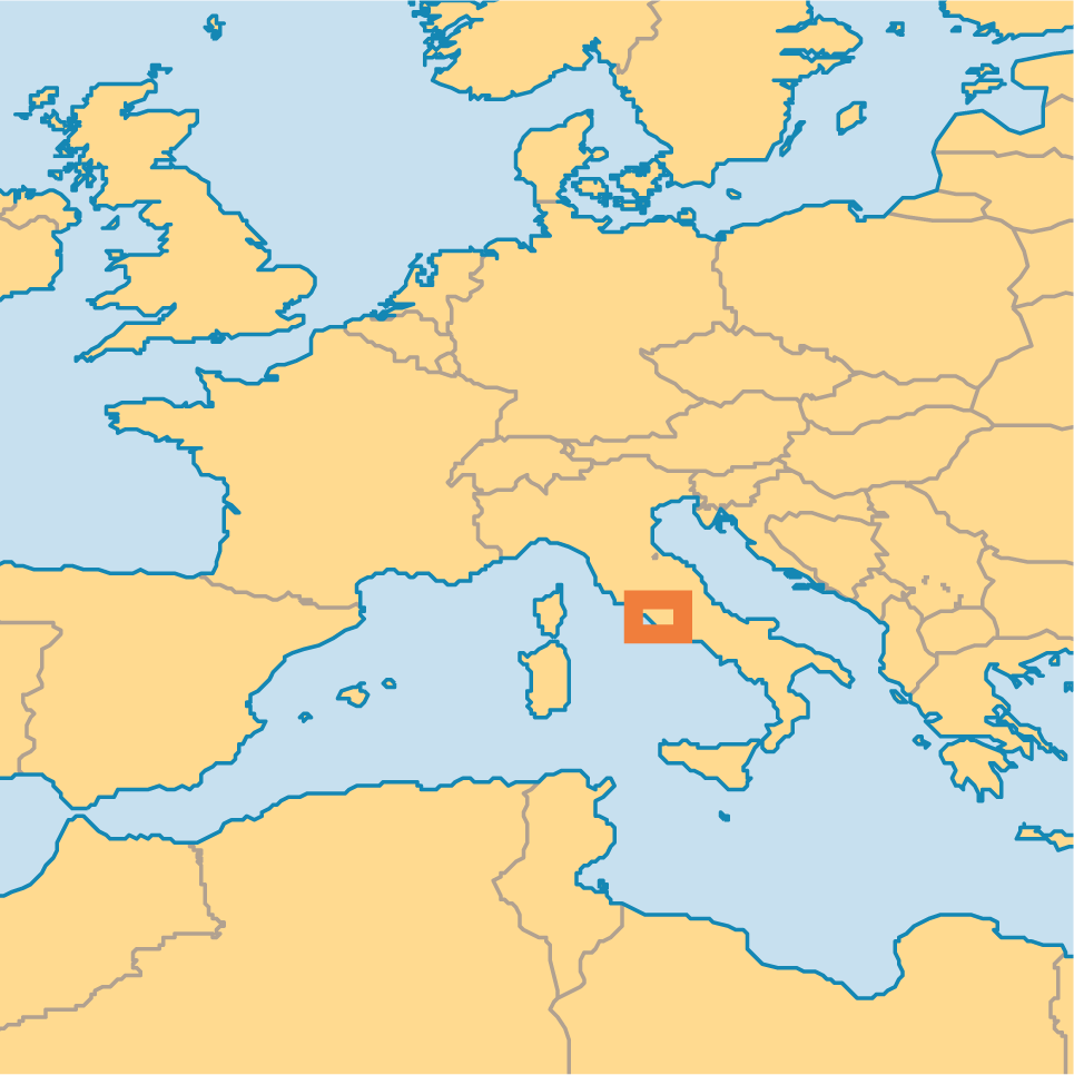Holy See (Vatican City) Haritası ~ Ülke Haritaları