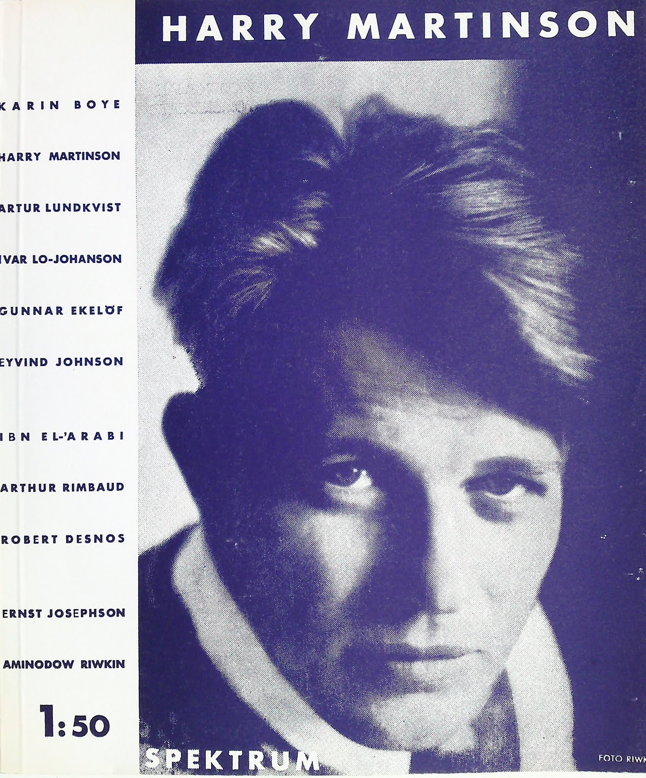 Harry Martinson i tiden: Spektrum lyfte fram Harry Martinson