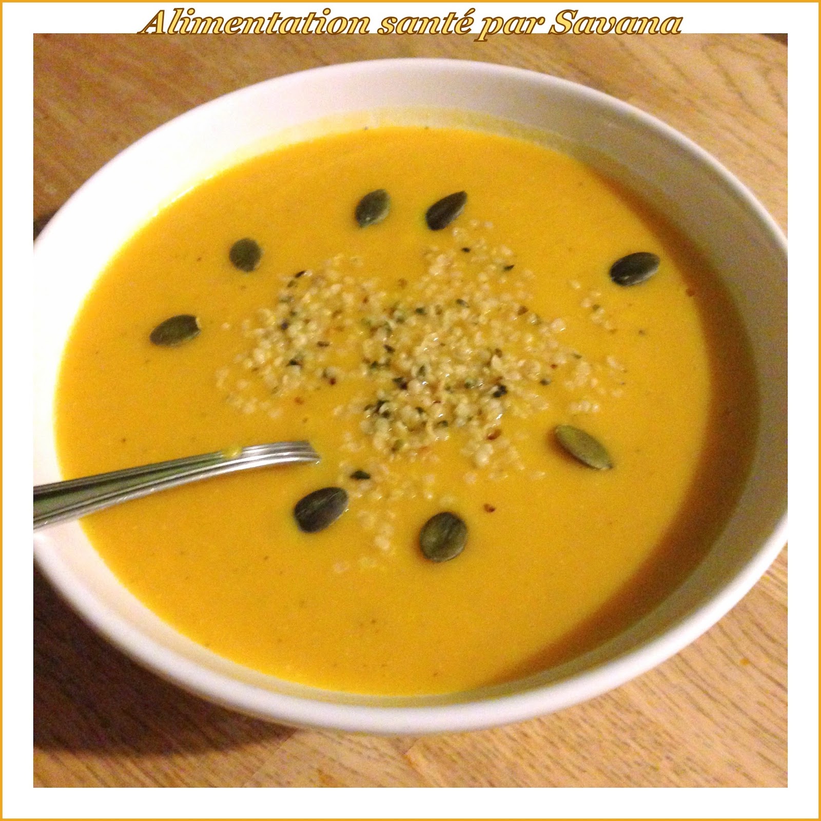 Potage aux lentilles corail